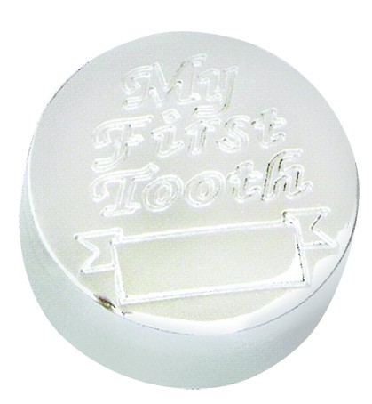 Silver Plated My First Tooth Box