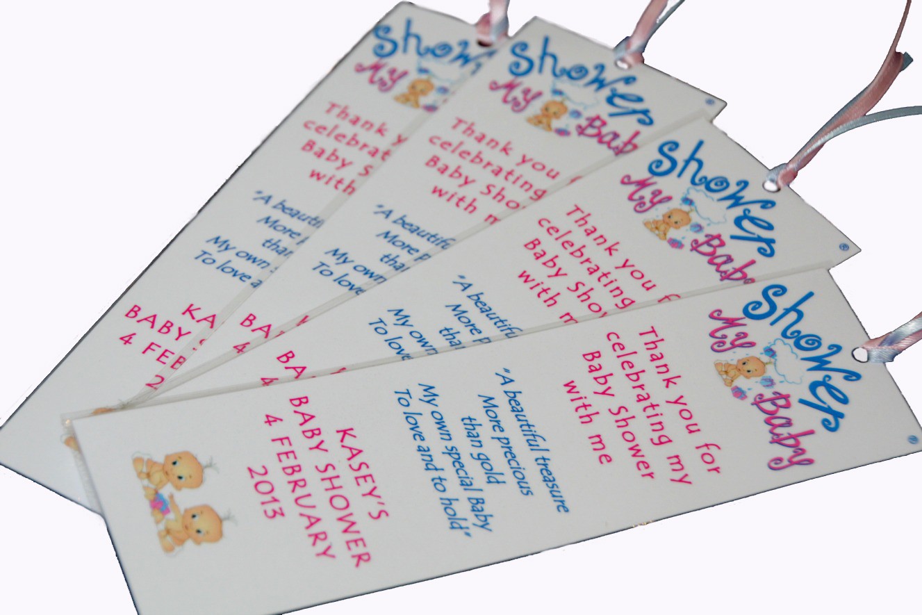 Personalised Bookmark - Twin Babies